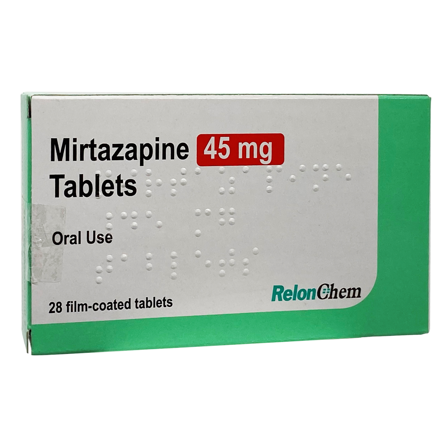 Mirtazapine 45mg Tablets x 28 – RelonChem