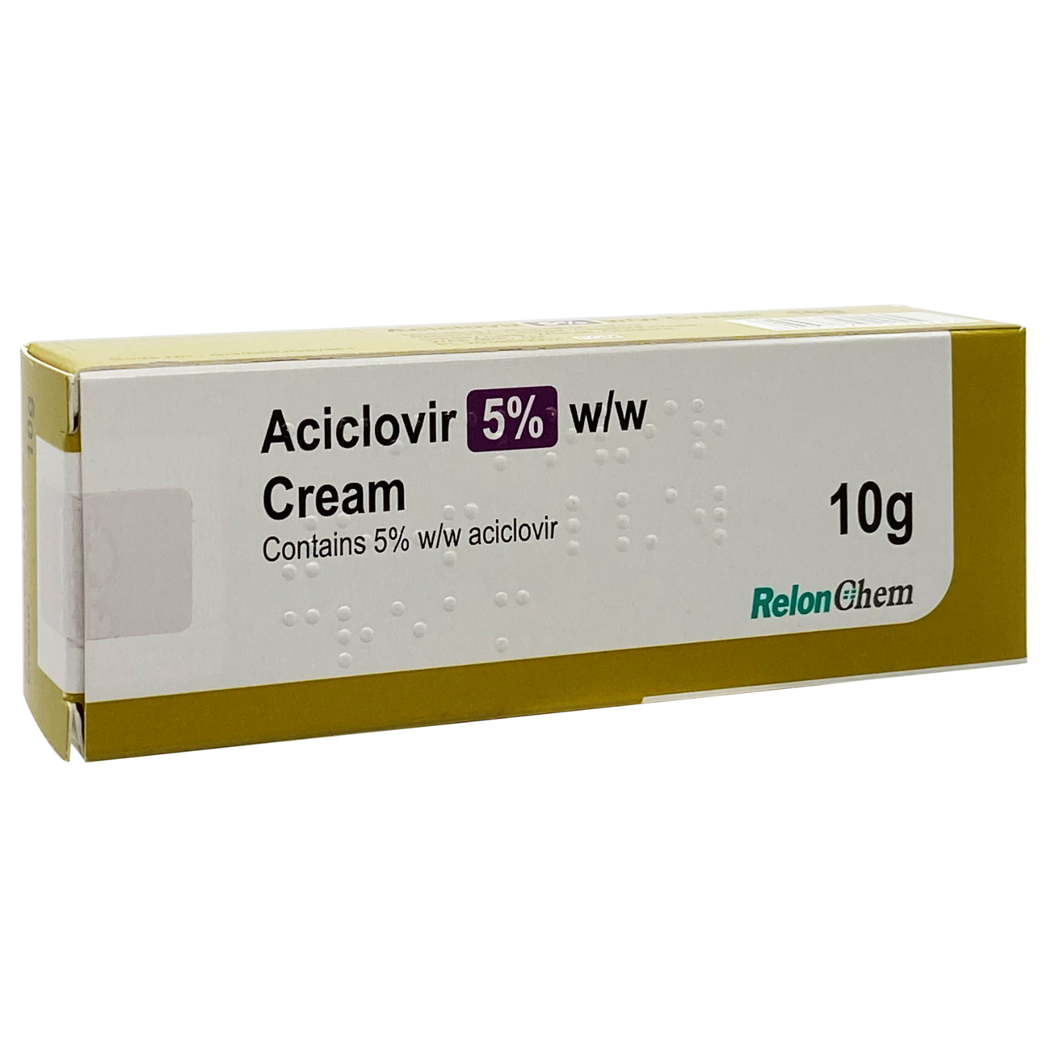 Aciclovir 5% w/w Cream -10g – RelonChem