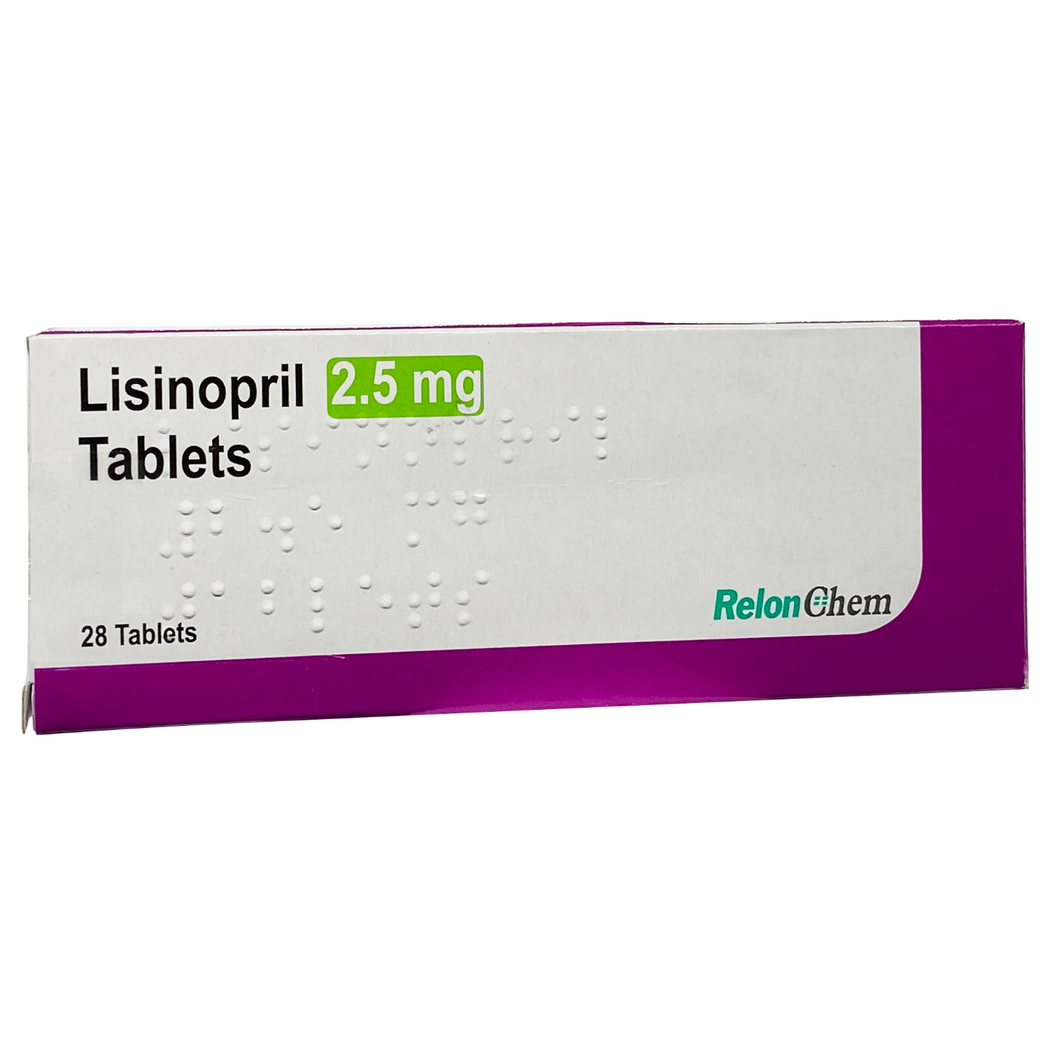 Lisinopril 2.5mg Tablets x 28s – RelonChem