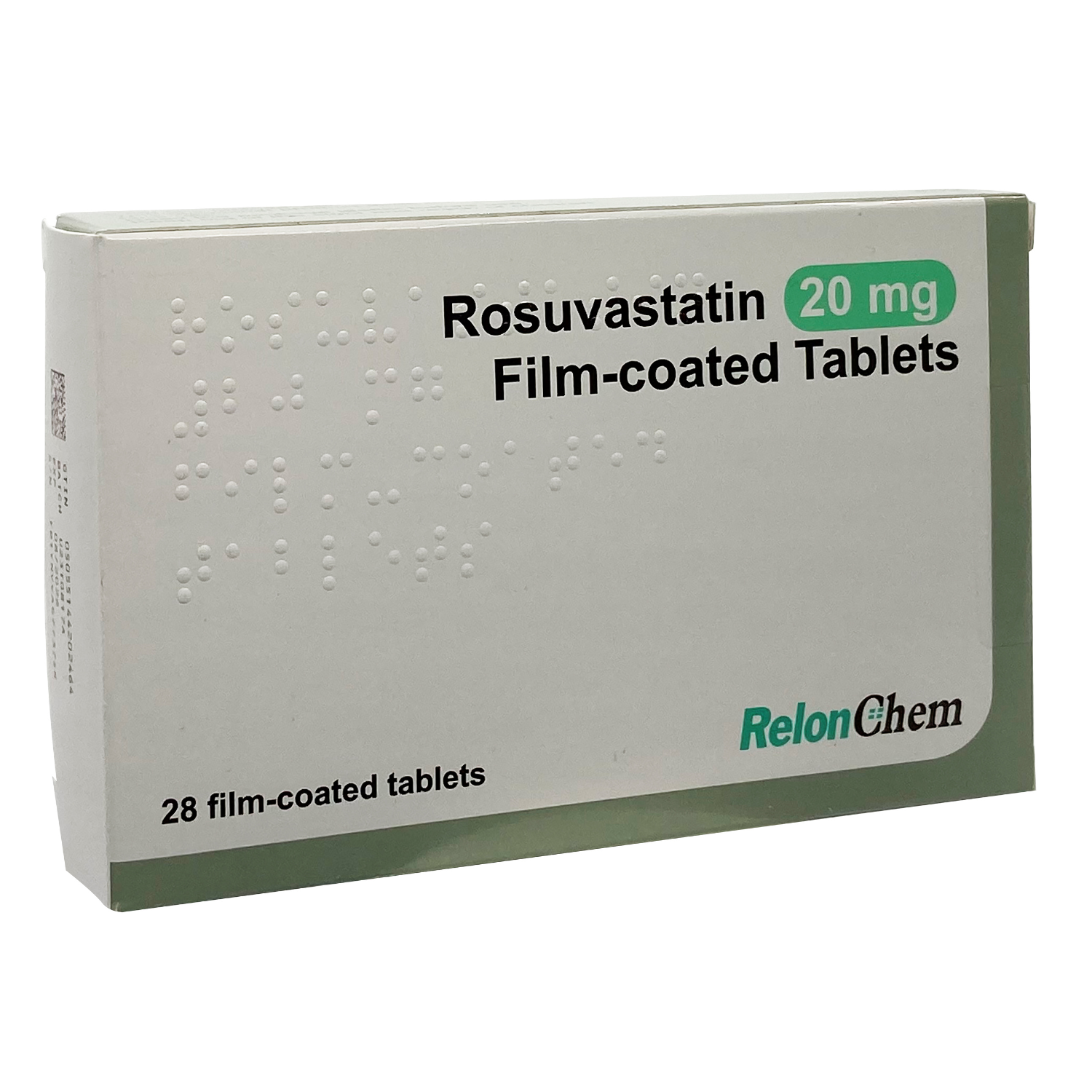 Rosuvastatin 20mg Film-coated Tablets x 28 – RelonChem